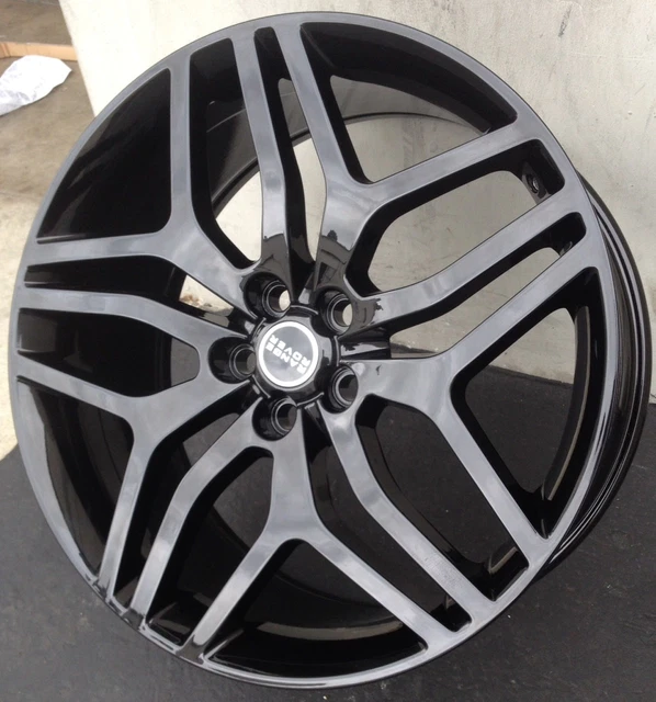 20'' INCH GLOSS Black Wheels fit Range Rover Evoque Velar Discovery ...