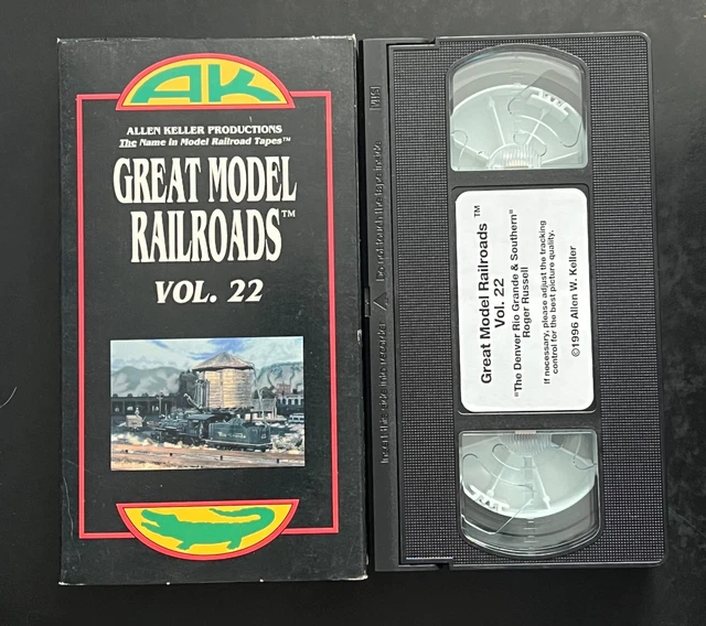 VHS - GREAT Model Railroads - Allen Keller - Vol. 22 $11.18 - PicClick CA