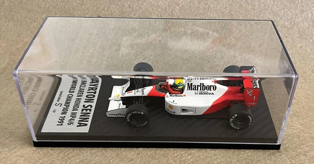 55. AYRTON SENNA McLaren Honda MP4/6 Formula 1 World Champion 1991, 1: ...