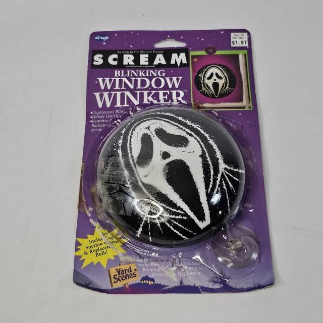 VINTAGE SCREAM GHOST Face Blinking Window Winker 1997 (Open) $30.16 ...