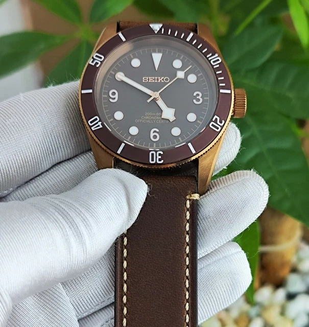 MONTRE SEIKO MOD Vintage Tudor Chocolat NH35 EUR 170,00 - PicClick FR