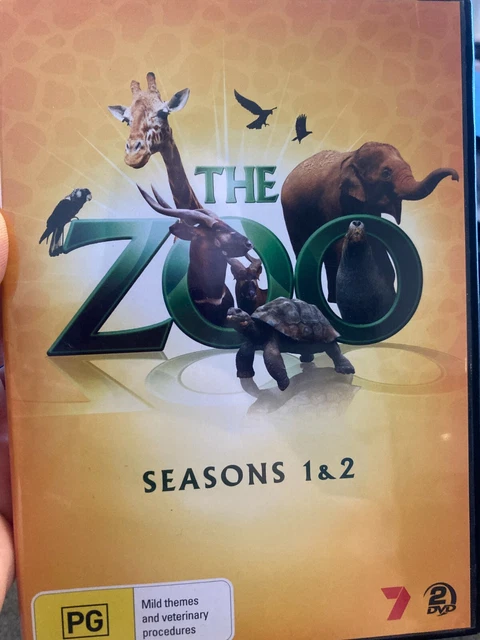 THE ZOO SEASON 1 And 2 region 4 DVD (2 discs) Australian zoos ...