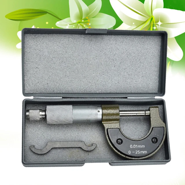 OUTSIDE MICROMETER CALIPER Screw Micrometer Inner Diameter Micrometer £ ...