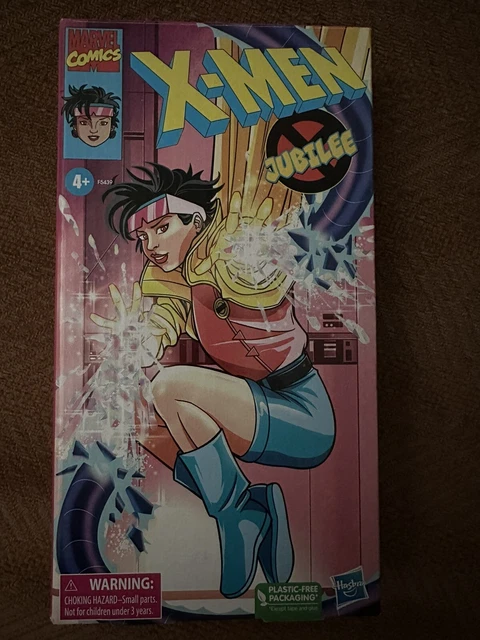 HASBRO MARVEL LEGENDS Retro VHS 90's X-Men Animated Series 6" Jubilee ...