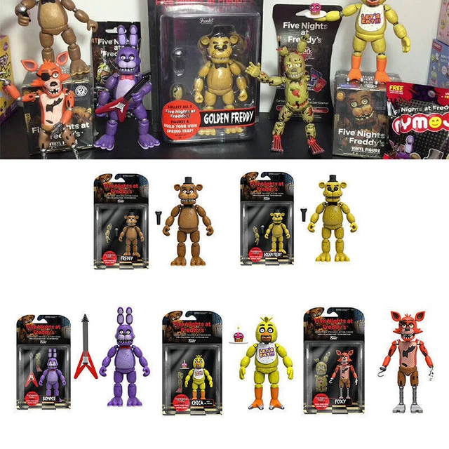 FNAF FIVE NIGHTS At Freddy's 5”Foxy The Pirate Articulated Action ...