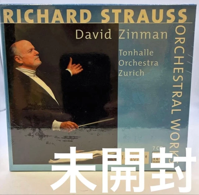 RICHARD STRAUSS 7CD Set David Zinman Zurich Tonhalle Arte Nova Classics ...