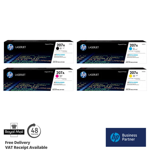 HP 207A ORIGINAL C/M/Y/K Tonerkassette für Farbe LaserJet Pro MFP ...