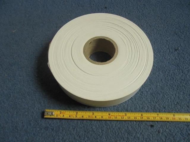 BRITISH ARMY - White mine tape, hazzard cordon tape new 100m roll 38mm ...