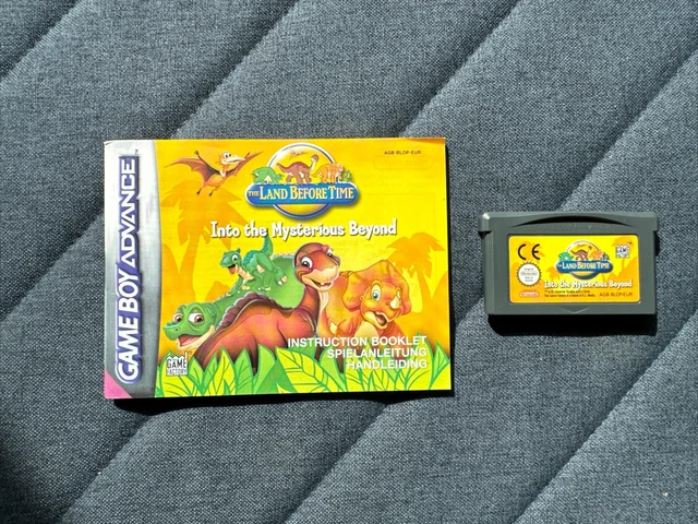 THE LAND BEFORE Time: Into the Mysterious Beyond (Nintendo Game Boy Advance) £2.85 - PicClick UK