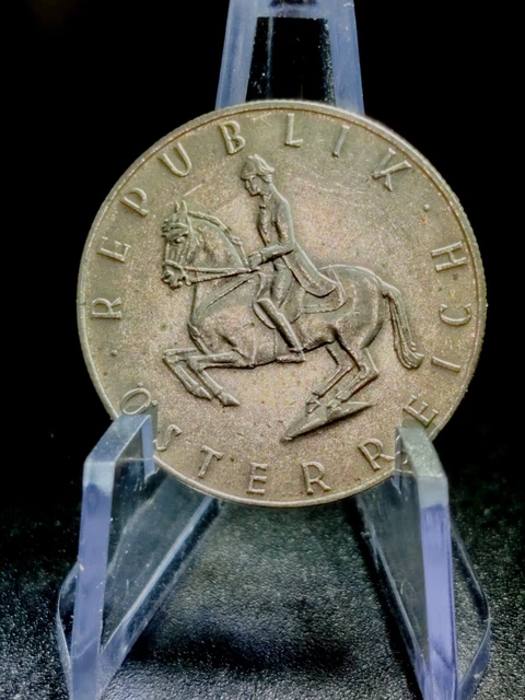 MONETA COIN MONNAIE Österreich Austria 5 Schilling 1961 - Silver ...