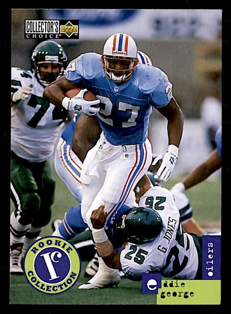 1996 COLLECTOR'S CHOICE Update Eddie George Houston Oilers #U12 EUR 2 ...