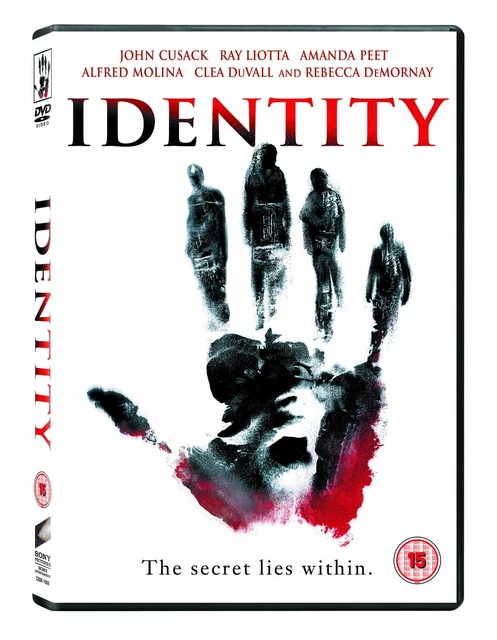 IDENTITY (DVD) JOHN Cusack Ray Liotta Amanda Peet Alfred Molina Jake ...