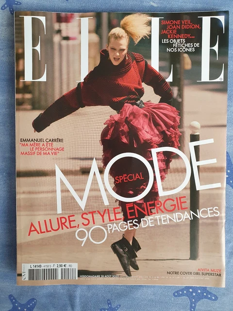 ELLE SPECIAL MODE n°4158 S du 28 aout 2025 Aivita Muze cover girl ...