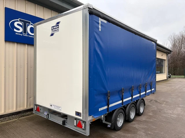 IFOR WILLIAMS LM146 Curtain Side Trailer Cargo Trailer Like Box Van Bv ...