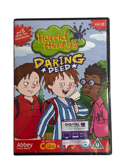 HORRID HENRY'S DARING Deed - Vol 28 (DVD) Brand New & Sealed (N20) £2. ...