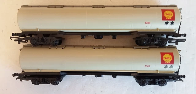 TRIANG-HORNBY R669 SHELL 100T Oil Tank Wagon x 2 £34.99 - PicClick UK