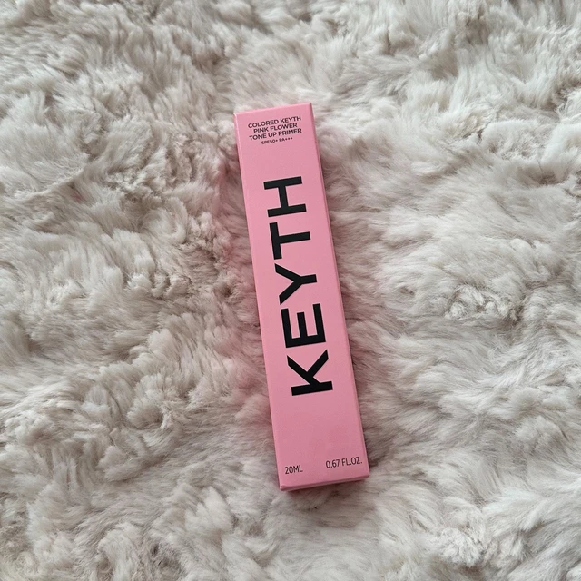 KEYTH COLORED PINK Flower Tone Up Primer SPF 50+ 20ml full size NEW ...