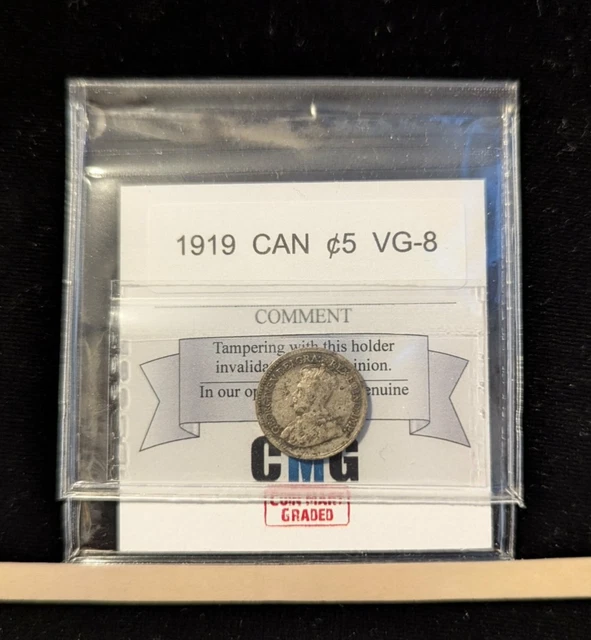 1919 COIN Mart Graded Canadian, ¢5 Cent, **VG-8** $4.50 - PicClick CA
