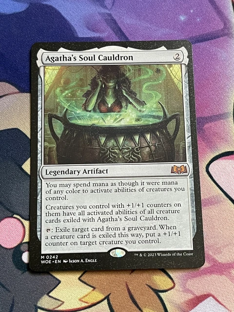AGATHA'S SOUL CAULDRON Wilds of Eldraine Magic mtg neuf comme neuf ...