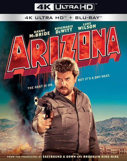 ARIZONA (BLU-RAY) DANNY McBride Rosemarie DeWitt Luke Wilson (US IMPORT ...