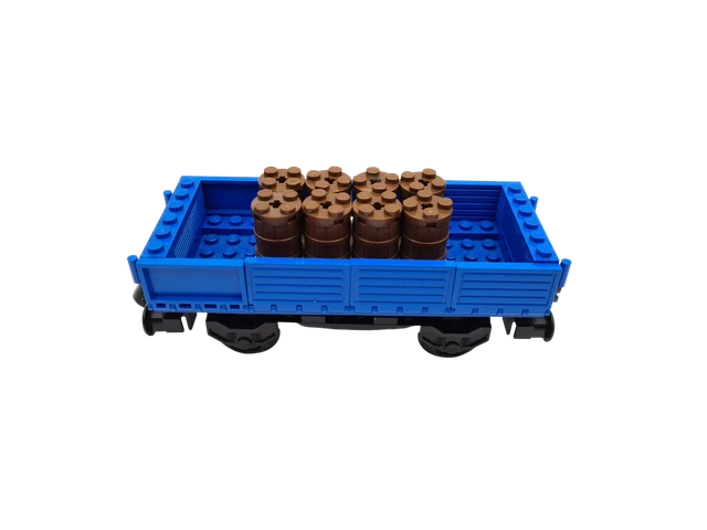 LEGO® 9V RC TRAIN Railway 4563 Waggon Carriage Blue Cargo WAGON CAR EUR ...
