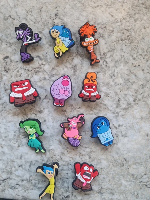 DISNEY INSIDE OUT 2 Croc Charms jibbitz Bundle X11 £5.50 - PicClick UK