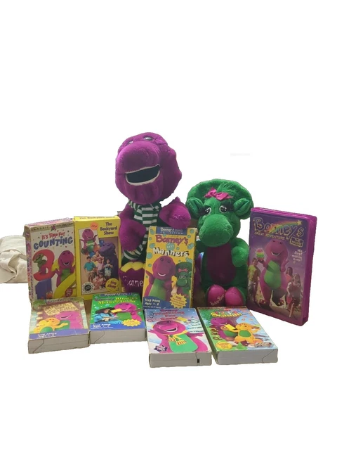 BARNEY VHS LOT £31.34 - PicClick UK