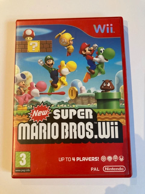 SUPER MARIO BROS. wii game £16.32 - PicClick UK