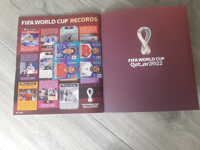 PANINI FIFA WORLD Cup Qatar 2022 Official Sticker Book Includes 6 star ...