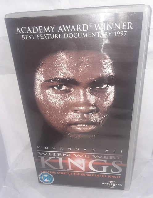 WHEN WE WERE Kings VHS Muhammed Ali Rumble In The Jungle VHS £10.56 ...