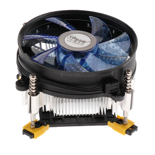 CPU COOLER HEATPIPE 12cm Cooled Fan Radiator for LGA 775/1150/1151/1155 ...