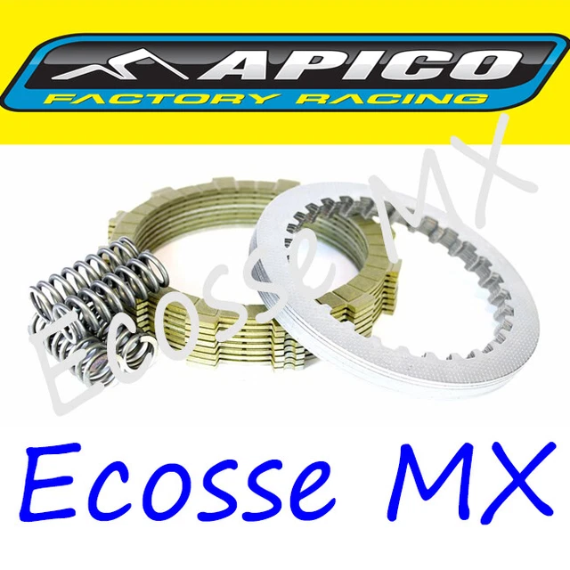HONDA CR125 1986-1999 APICO Kit Embrague Placa y Resorte Kit de ...