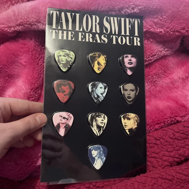 TAYLOR SWIFT ERAS Guitar Picks Eras Tour Complete Set Official Merch ... TAYLOR SWIFT ERAS Guitar Picks Eras Tour Complete Set Official Merch ...