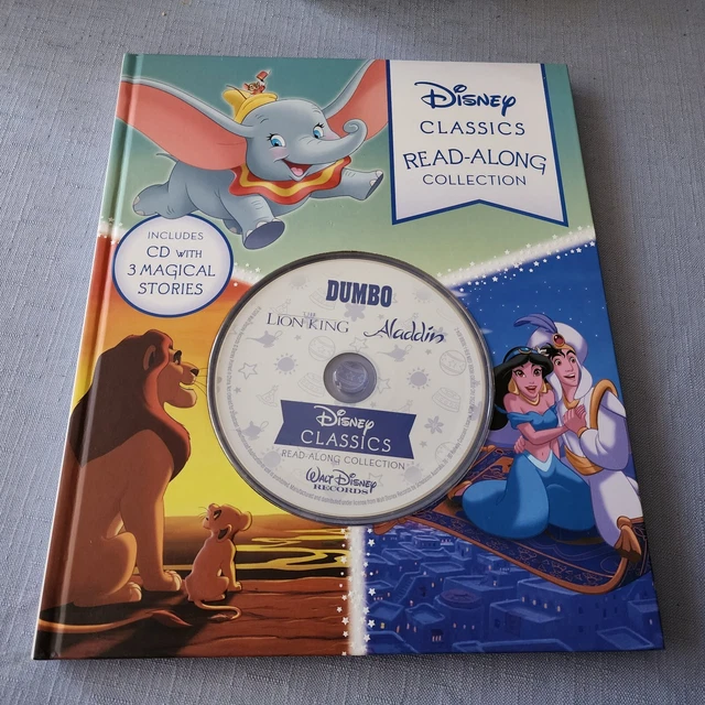 DISNEY CLASSICS READ Along Collection Includes CD W/ 3 Stories ...