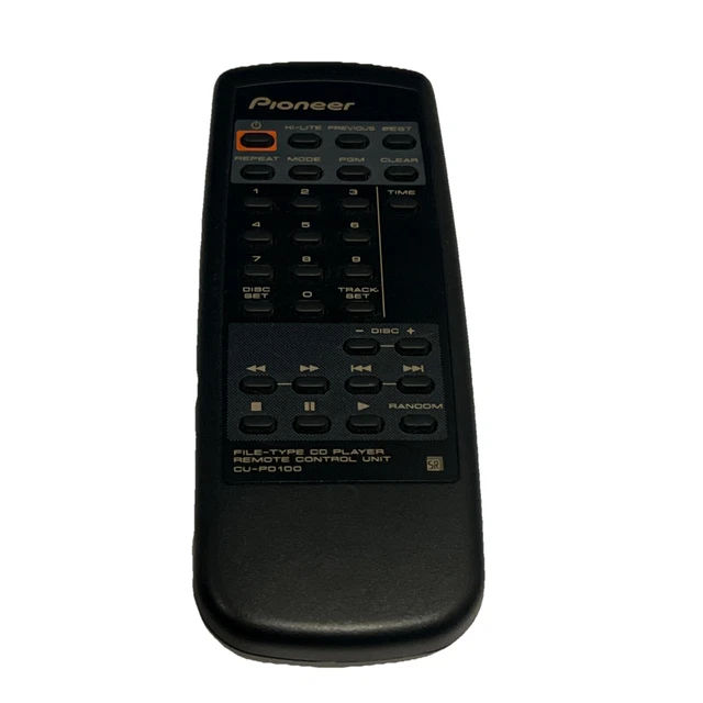 PIONEER CU-PD100 ORIGINAL Remote Control PD-F507 PD-F908/KCXQ jukebox ...