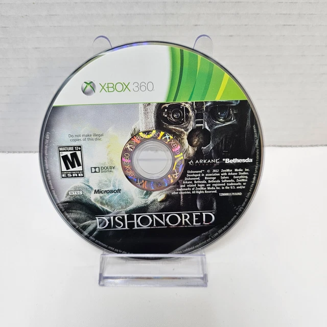 DISHONORED XBOX 360 DISC ONLY (Microsoft) Tested RESURFACED $2.00 ...