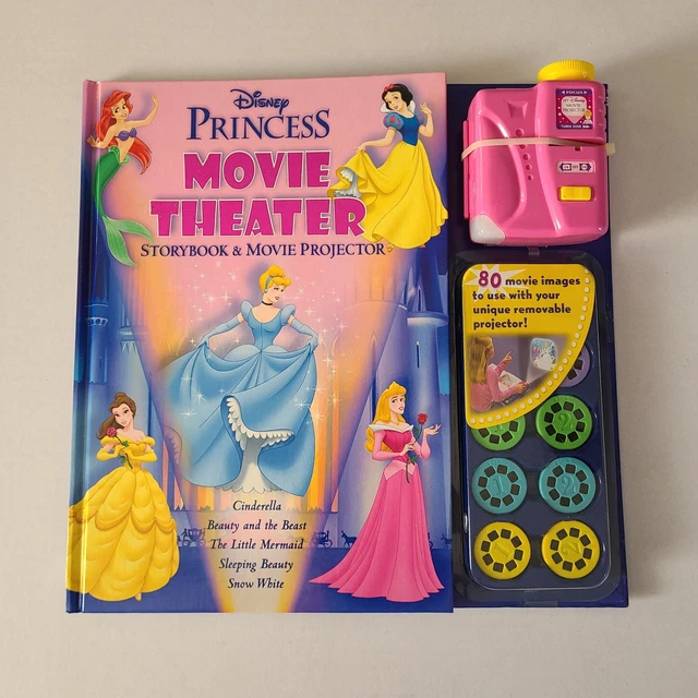 DISNEY PRINCESS MOVIE Theater Storybook And Movie Projector By Rita disney-princess-movie-theater-storybook-and-movie-projector-by-rita