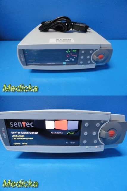 2017 SENTEC SDM Transcutaneous Digital Monitor W/O Cable,Sensor ...