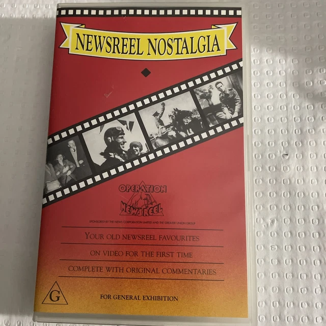NEWSREEL NOSTALGIA - VHS - V28 $19.95 - PicClick AU
