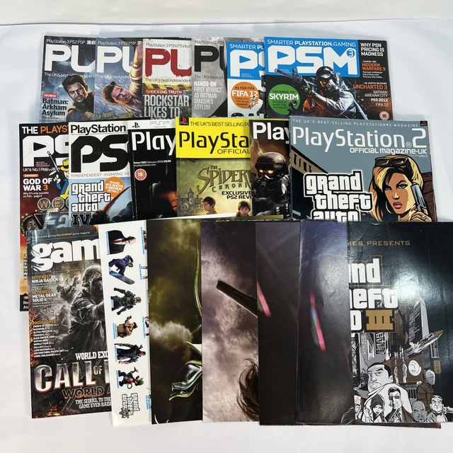 GAMING MAGAZINE BUNDLE Play PSM & Playstion Officially Mixed Console ...