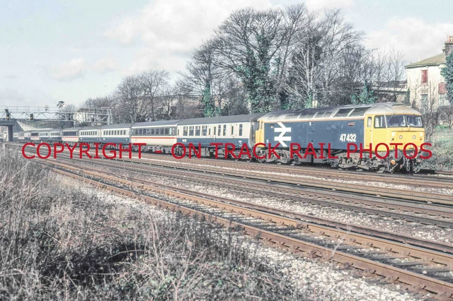 UK RAILWAY PHOTOGRAPH Of Class 47 47432. Rm47-2715 £1.70 - PicClick UK