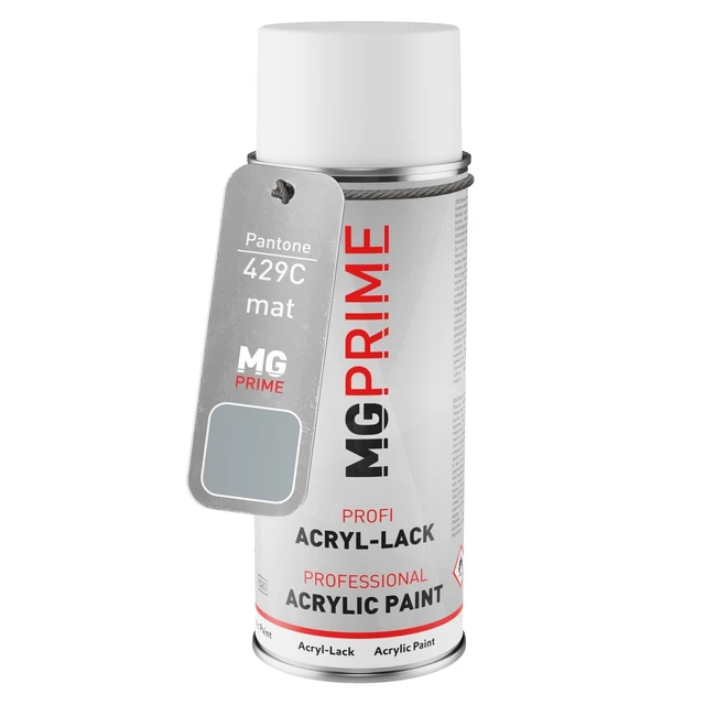 PANTONE 429C GREY Bombe aérosol 400 ml mat séchage rapide EUR 9,90 ...