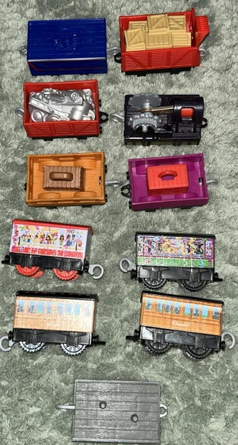 THOMAS THE TANK Engine Trackmaster Train Trucks Bundle Com Post £10.00 ...