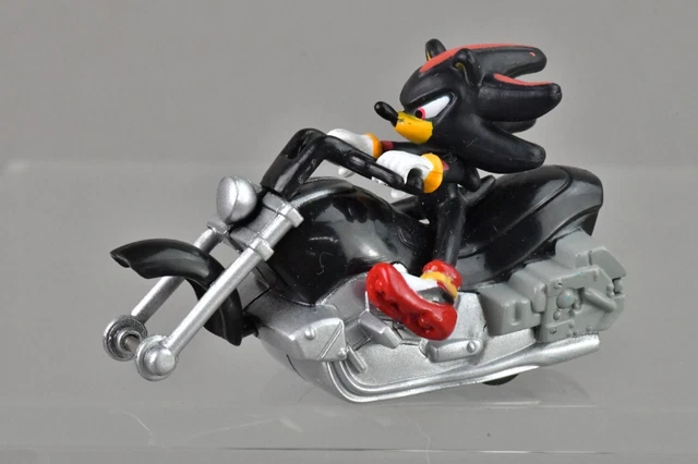 SONIC THE HEDGEHOG Gacha Shadow Pull Back Car Motorcycle Tomy $19.99 ...