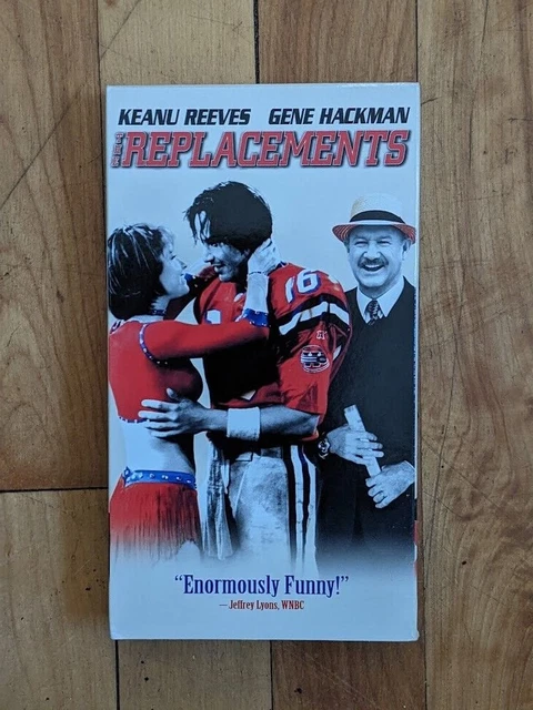 THE REPLACEMENTS (VHS,2000) Keanu Reeves, Gene Hackman $4.99 - PicClick CA