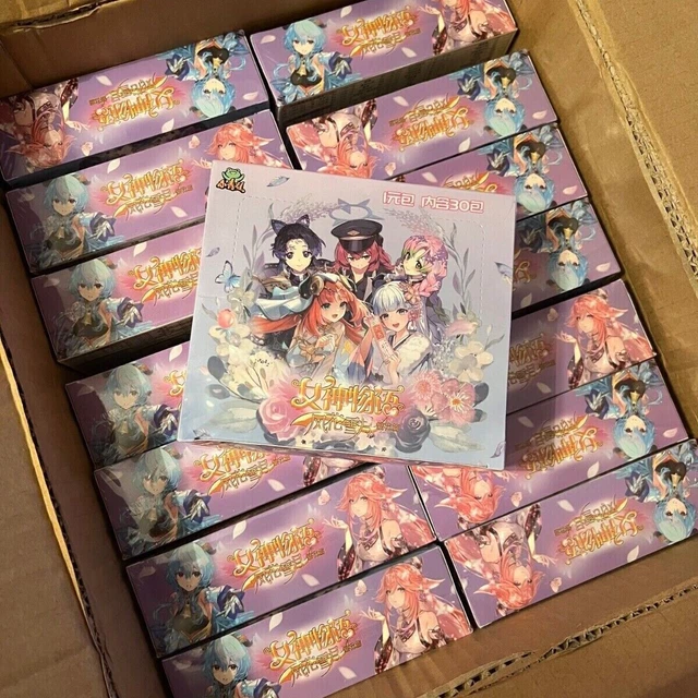 GODDESS STORY NS-11 Anime Waifu Doujin Cards TCG Booster Box sigillato ...