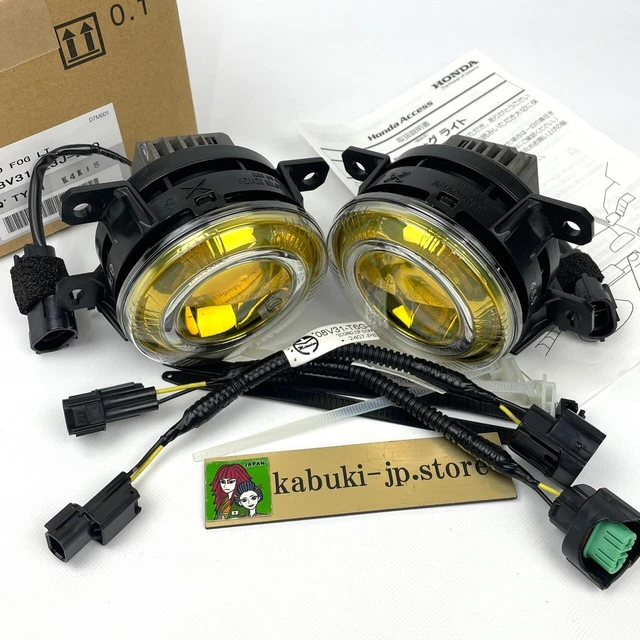 HONDA GENUINE CIVIC TYPE-R FK8 LED Fog Lamp Yellow Coupler conversion ...