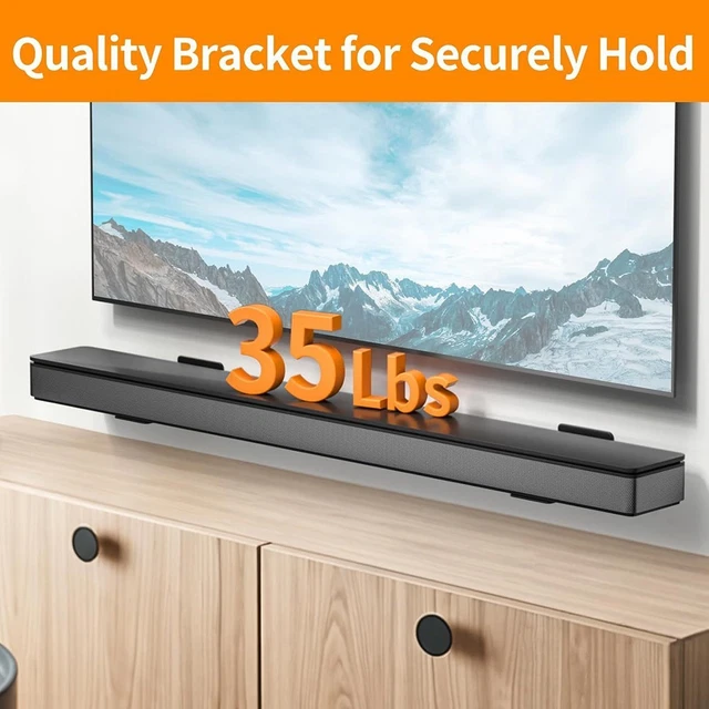 FOR BOSE SOUNDBAR Wall Mount Bracket Metal Built for SoundTouch and 300 ...
