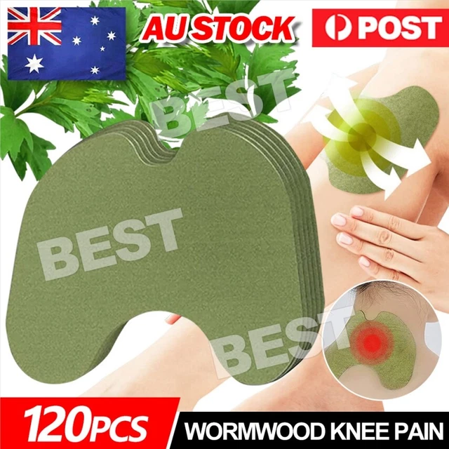 120PCS KNEE PLASTER Sticker Wormwood Extract Knee Pain Joint Ache ...