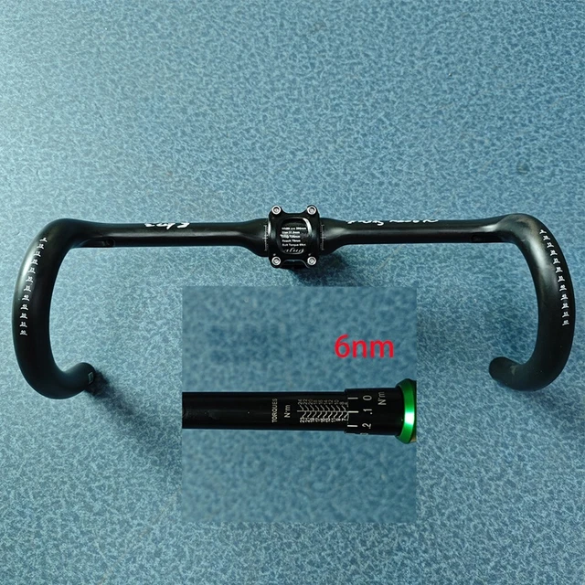 HIGH MODULUS CARBON Fiber Handlebar Competition Level Full Internal ...
